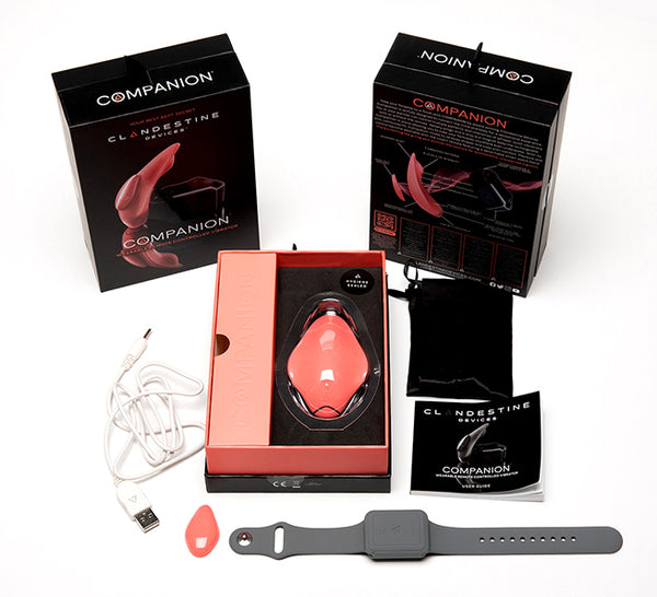 Companion - Wearable Remote Controlled Vibrator – Clandestine Devices